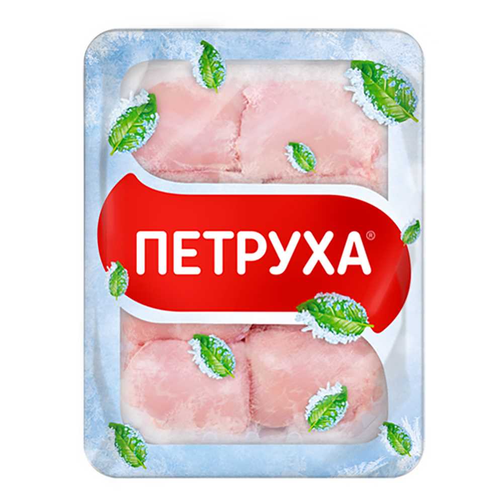 Куриное бедро (филе) б/к без кожи ~0,75кг/лот Петруха® (ПУ) (КОД 56150 ...